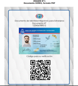 Extranjeros tendrán adicionalmente un DIMEX virtual